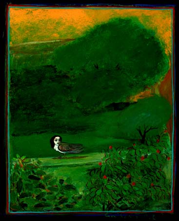 Painting of Gogi Saroj Pal